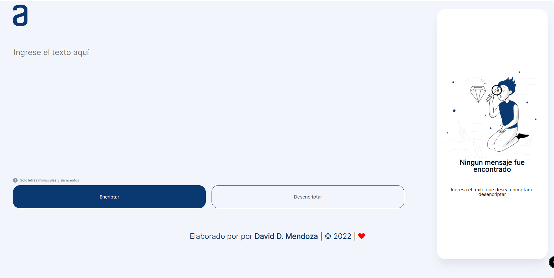 Encriptador de Texto